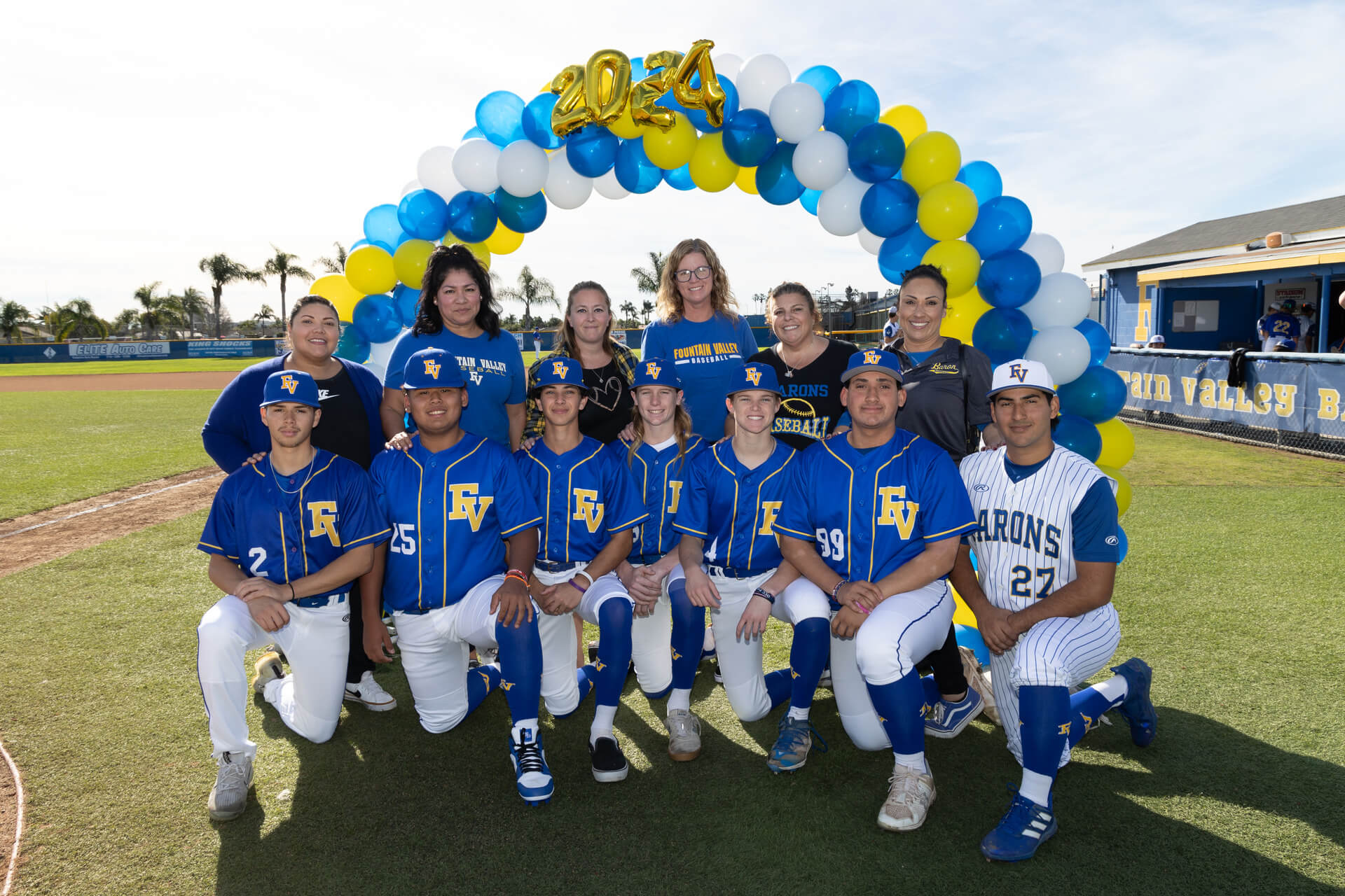 Opening Day - Fountain Valley High School Baron Baseball